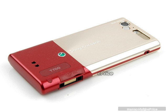 [新品] Sony Ericsson T700 金紅新色‧上市寫真 (開箱、評價、規格) - 手機品牌新聞 | ePrice 比價王